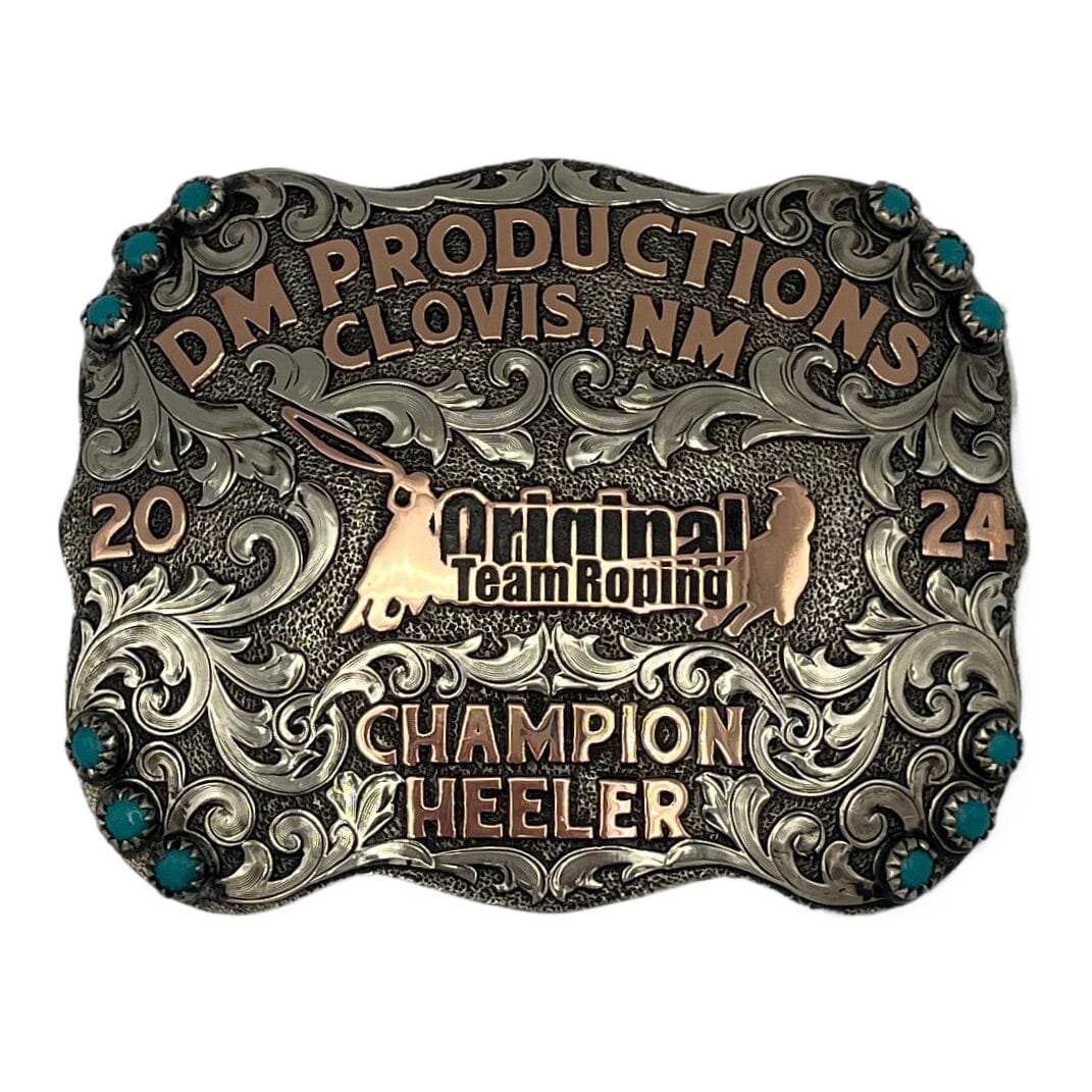 Custom Trophy Award Buckles CBC 172 | Corriente Buckle
