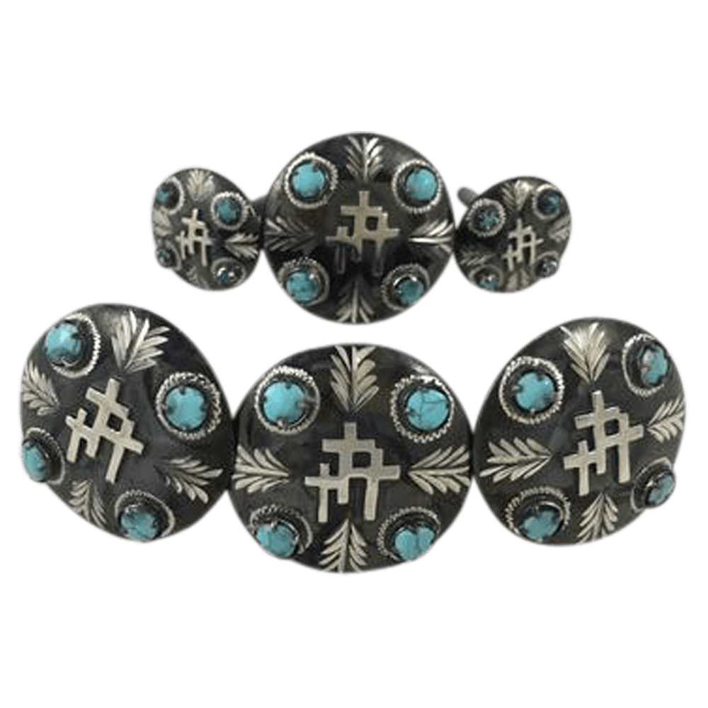 Custom Saddle Conchos CBCONCH 129F | Corriente Buckle