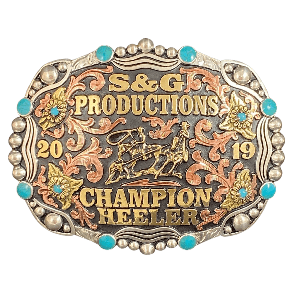 Custom Trophy Buckles CBE 160 | Corriente Buckle