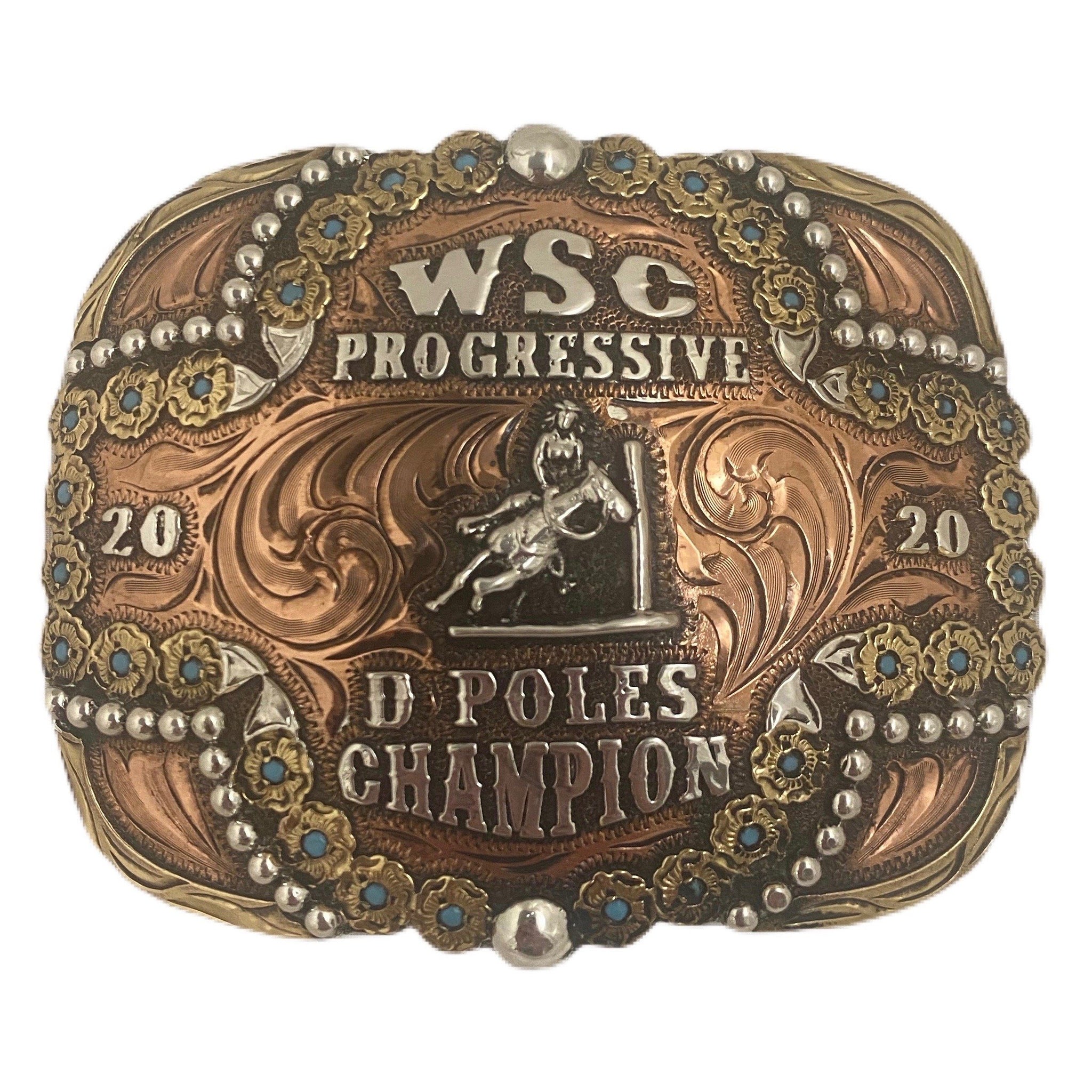 Custom Trophy Buckles CBE 255 | Corriente Buckle