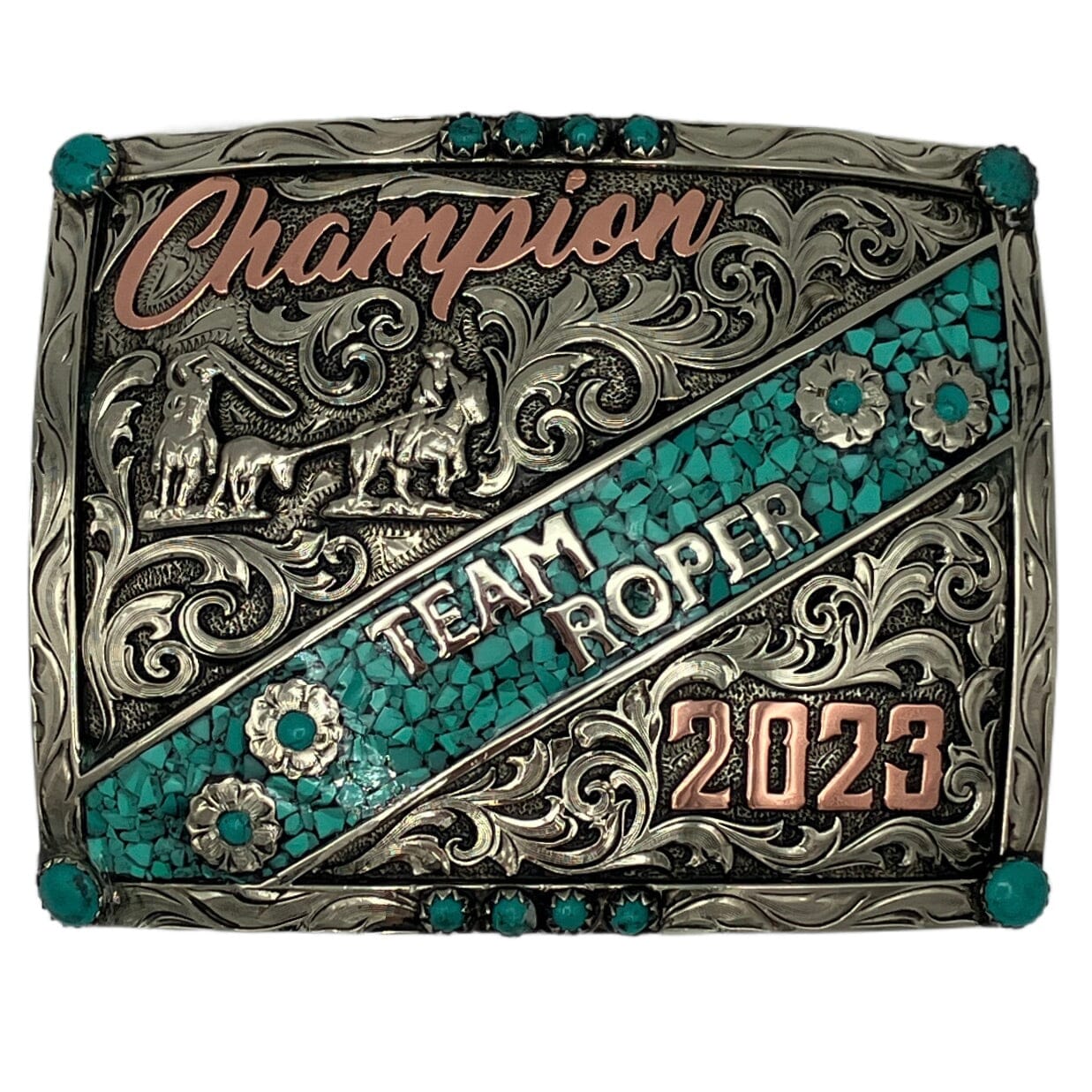 Custom Trophy Award Buckles CBC 172 | Corriente Buckle