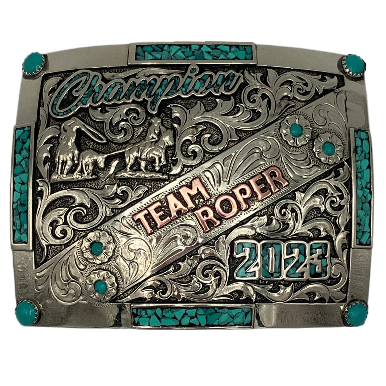 Custom Trophy Award Buckles CBC 172 | Corriente Buckle